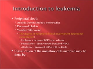 Acute leukemia-acute leukemia Irina.ppt