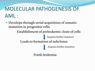 ACUTE LEUKEMIA CME FINAL............pptx