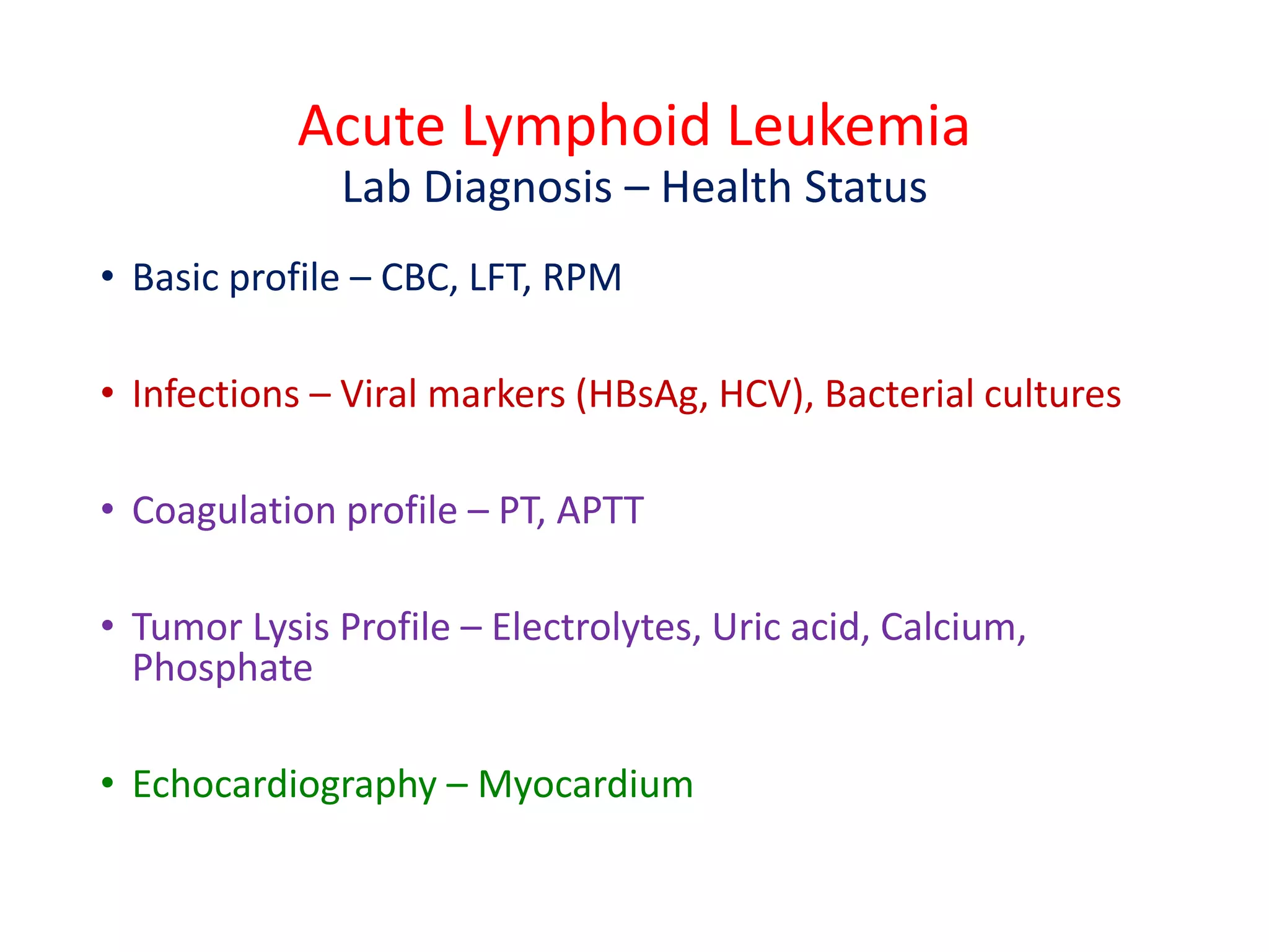 Acute leukemia in children 2021 | PDF