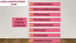 Acute Leukemias by Dr. Sookun Rajeev Kumar | PPT