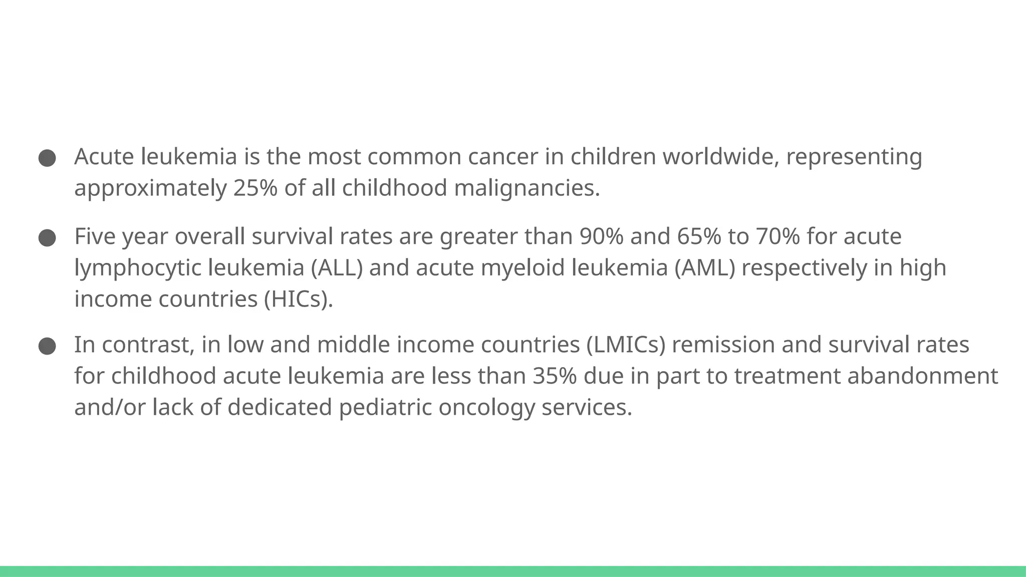 ACUTE LEUKEMIAS presentation made by medical students | PPTX