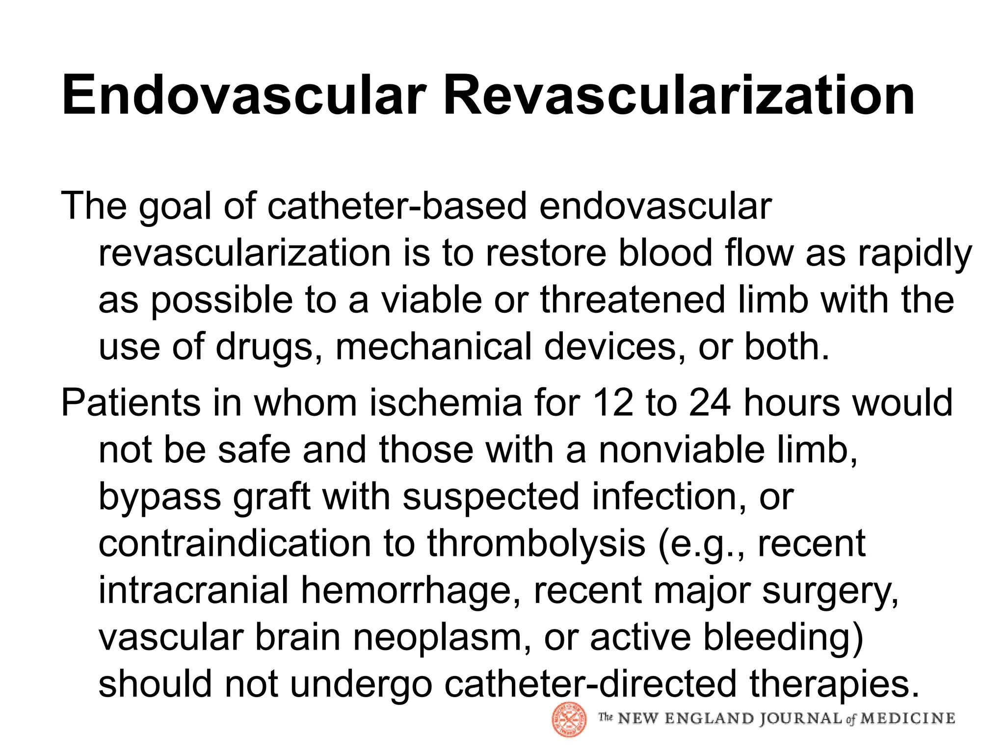 Acute Limb Ischemia | PDF