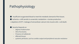 Acute limb ischemia | PPTX