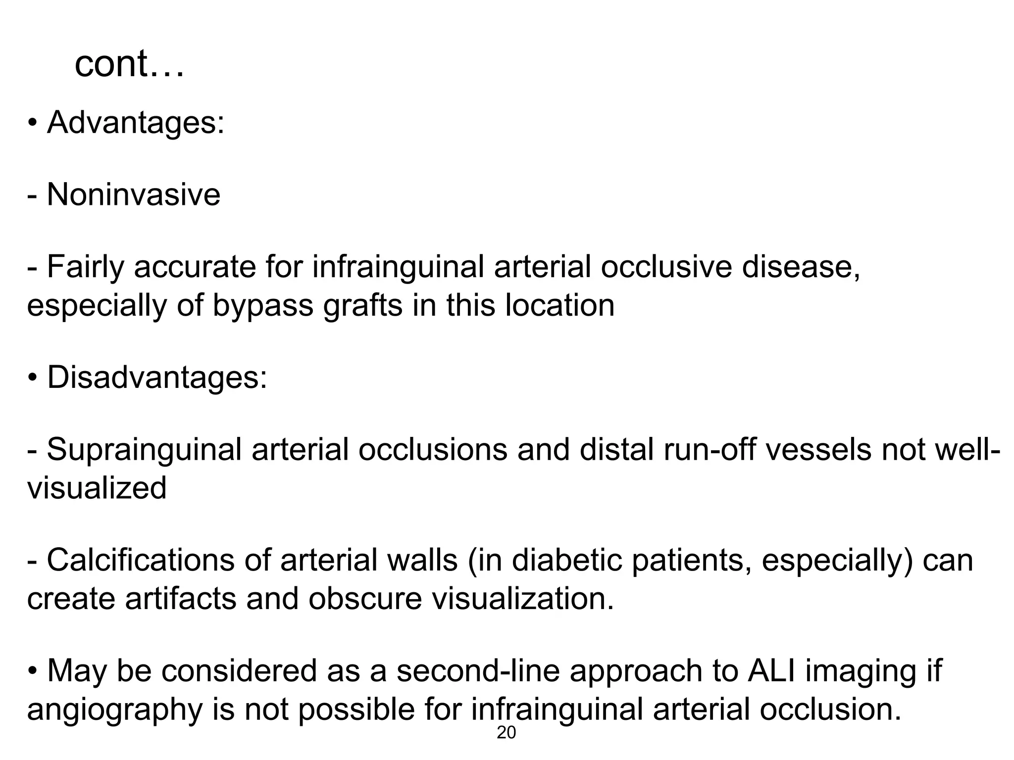Acute limb ischemia (ALI) | PPTX