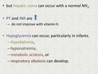 Acute liver failure in children | PPTX