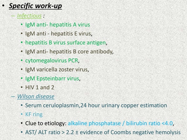 Acute liver failure in children | PPTX | Blood Disorders | Diseases and ...