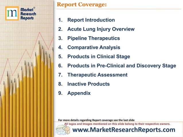 Acute Lung Injury - Pipeline Insight, 2018 | PPTX