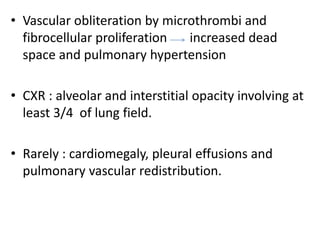 Acute lung injury & ards | PPTX