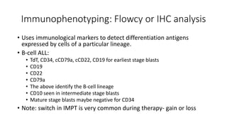 ACUTE LYMPHOBLASTIC LEUKAEMIA.pptx