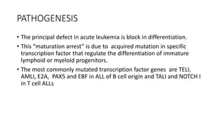 ACUTE LYMPHOBLASTIC LEUKEMIA Pediatrics.pptx