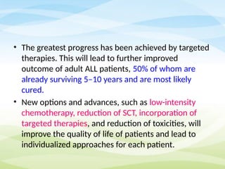 Acute Lymphoid Leukemia.pptx based on internal medicine | PPT