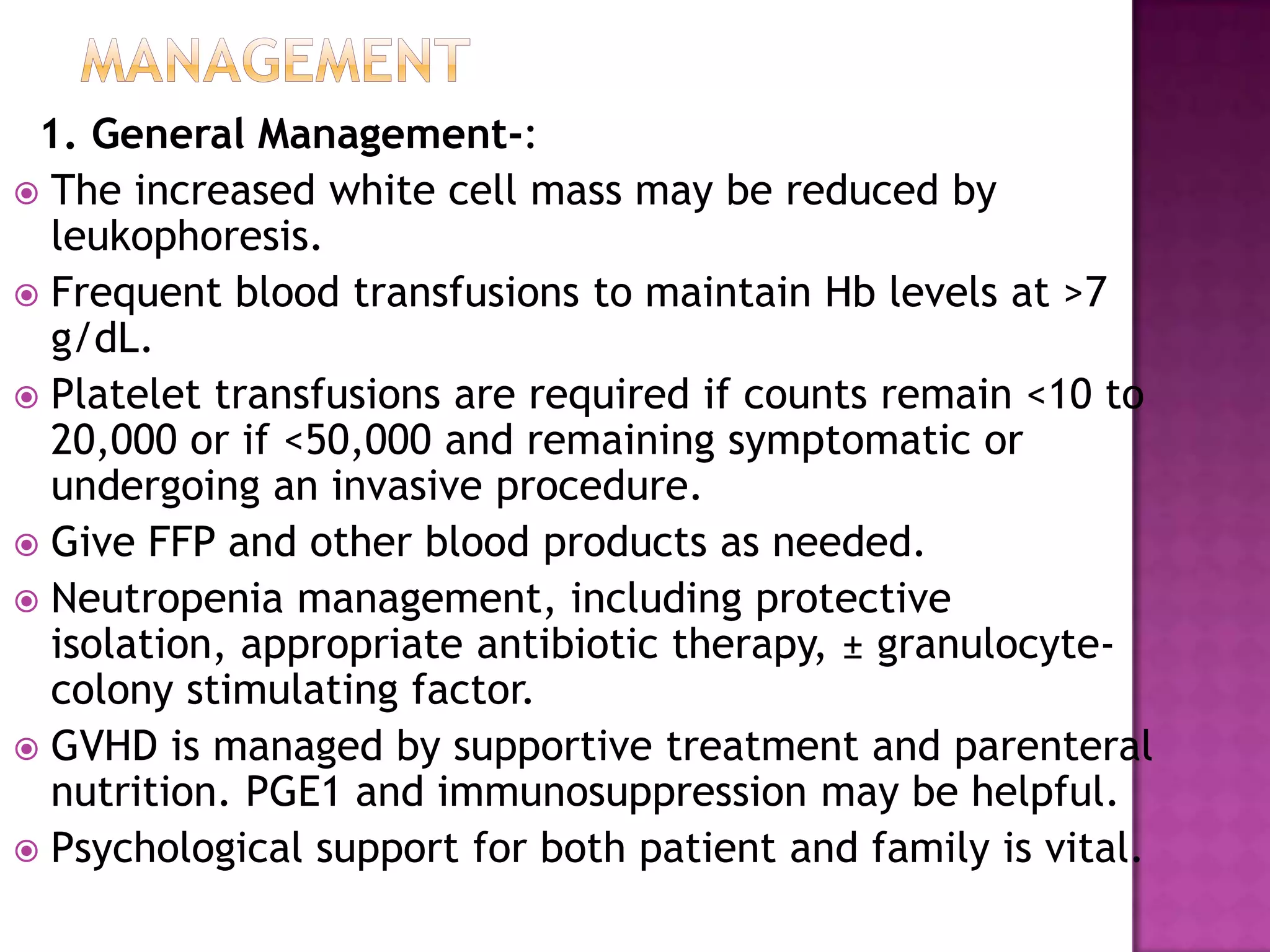 Acute lymphoid leukemia (case presentation) | PPTX