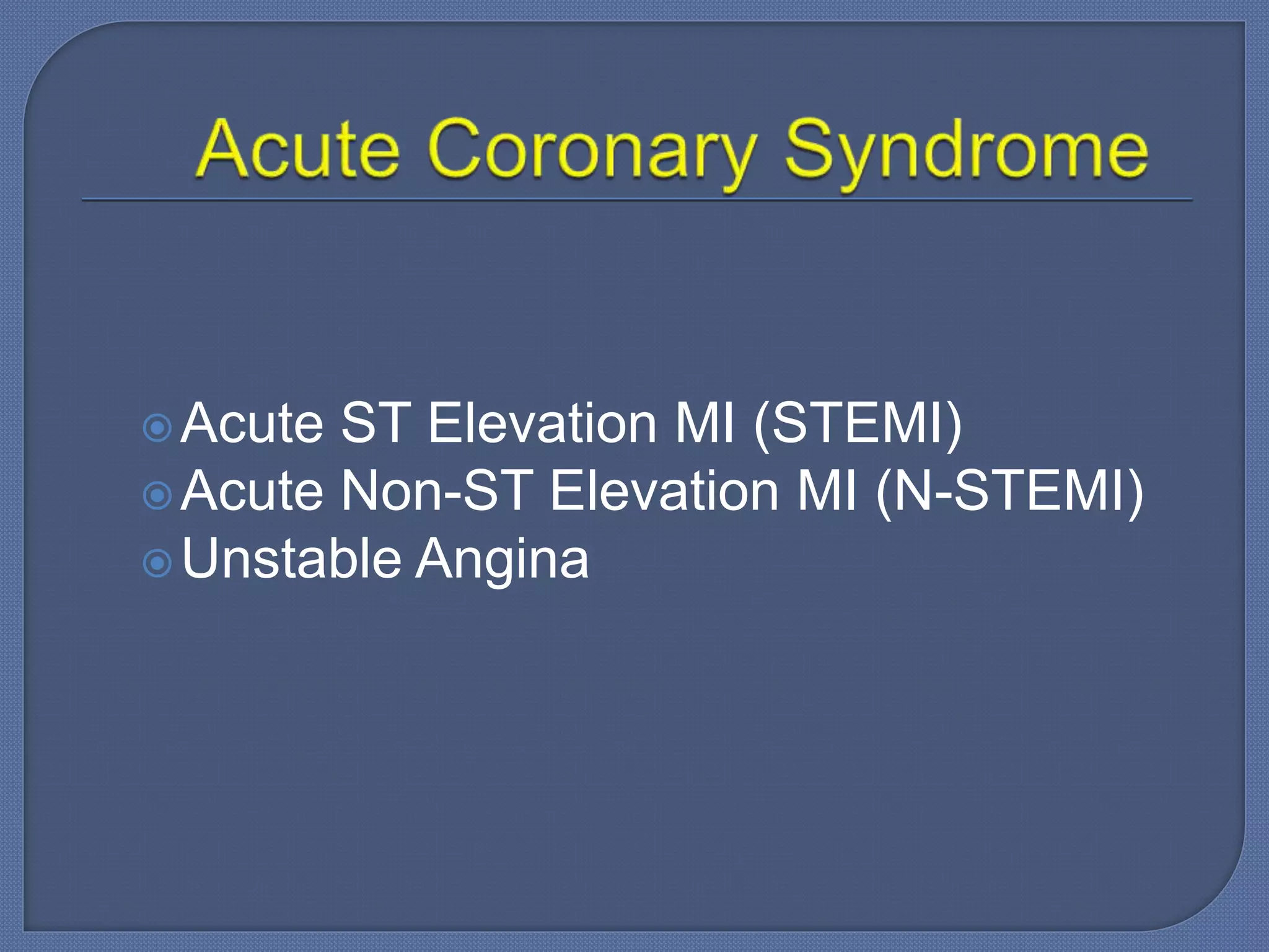 Acutely Sick Cardiac Patient | PPTX