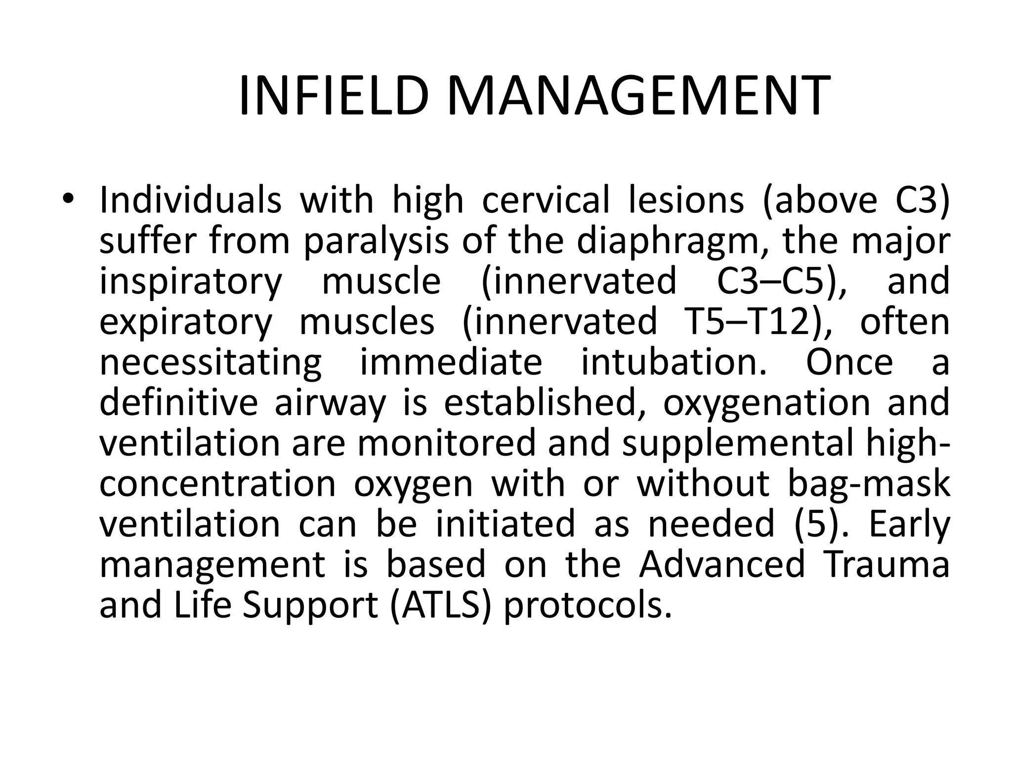 Acute management and decision making in spinal cord injury by dr ss ...
