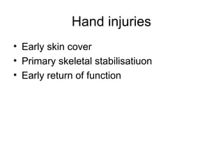 Acute management of hand injuries .pptx
