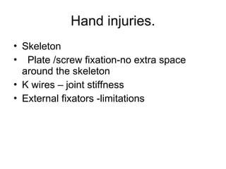 Acute management of hand injuries .pptx