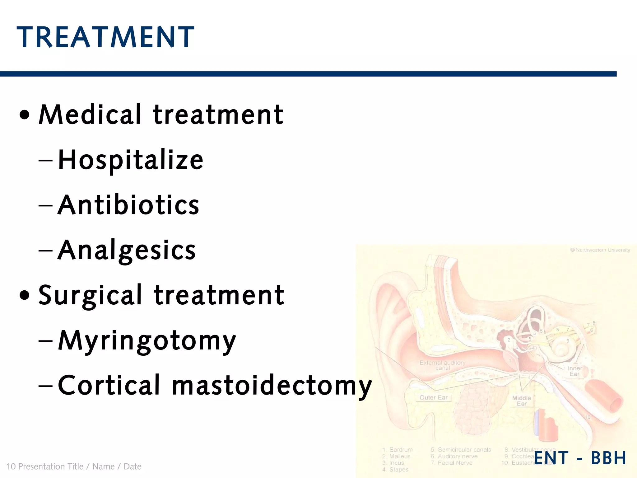 Acute mastoiditis | PPT