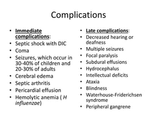 Meningitis: Epidemiology, diagnosis and management | PPTX