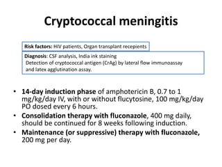 Meningitis: Epidemiology, diagnosis and management | PPTX