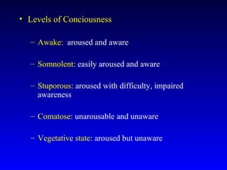 Acute Mental Status Changes[1] | PPT