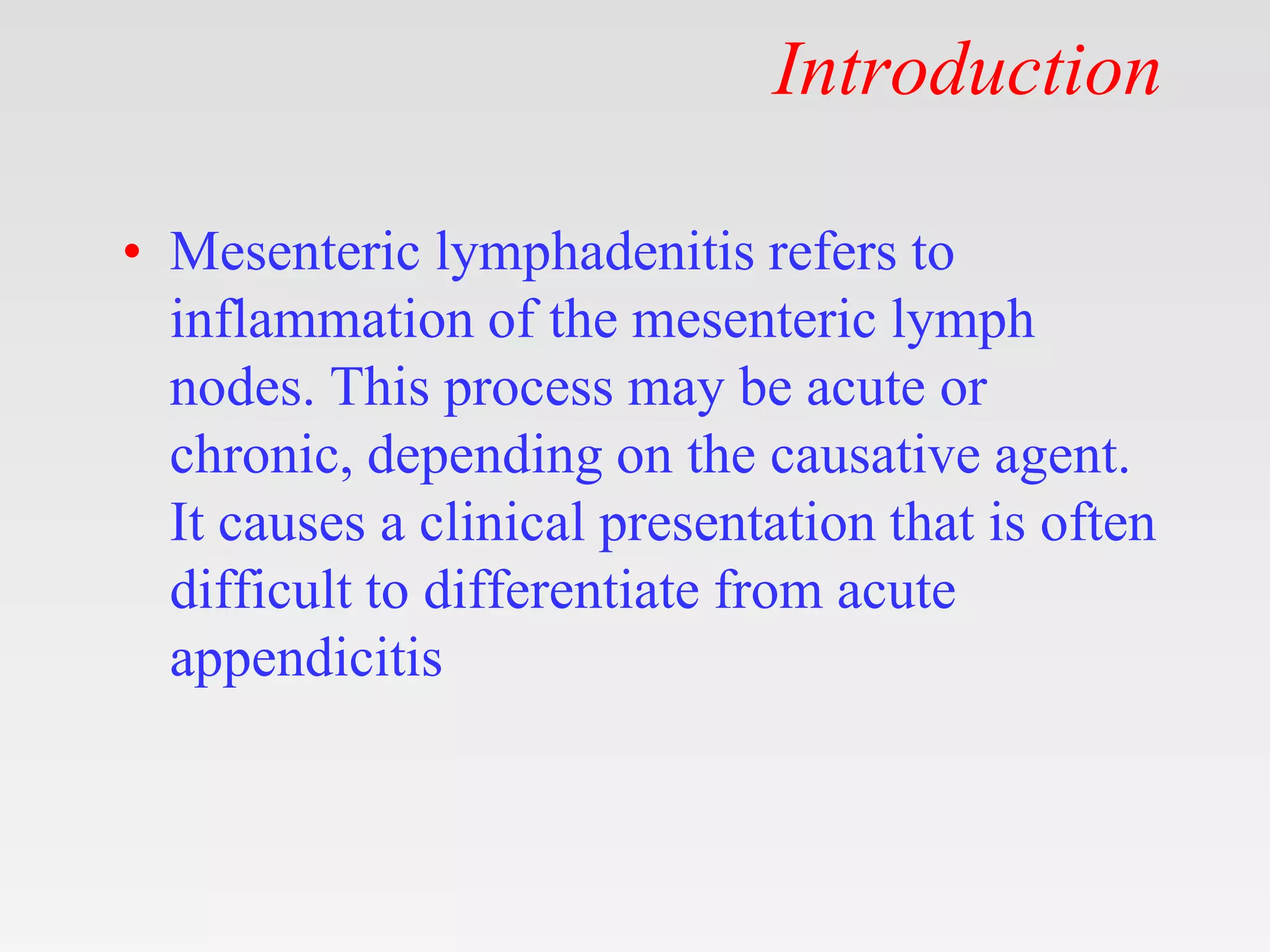 Acute mesenteric lymphadenitis.pptx