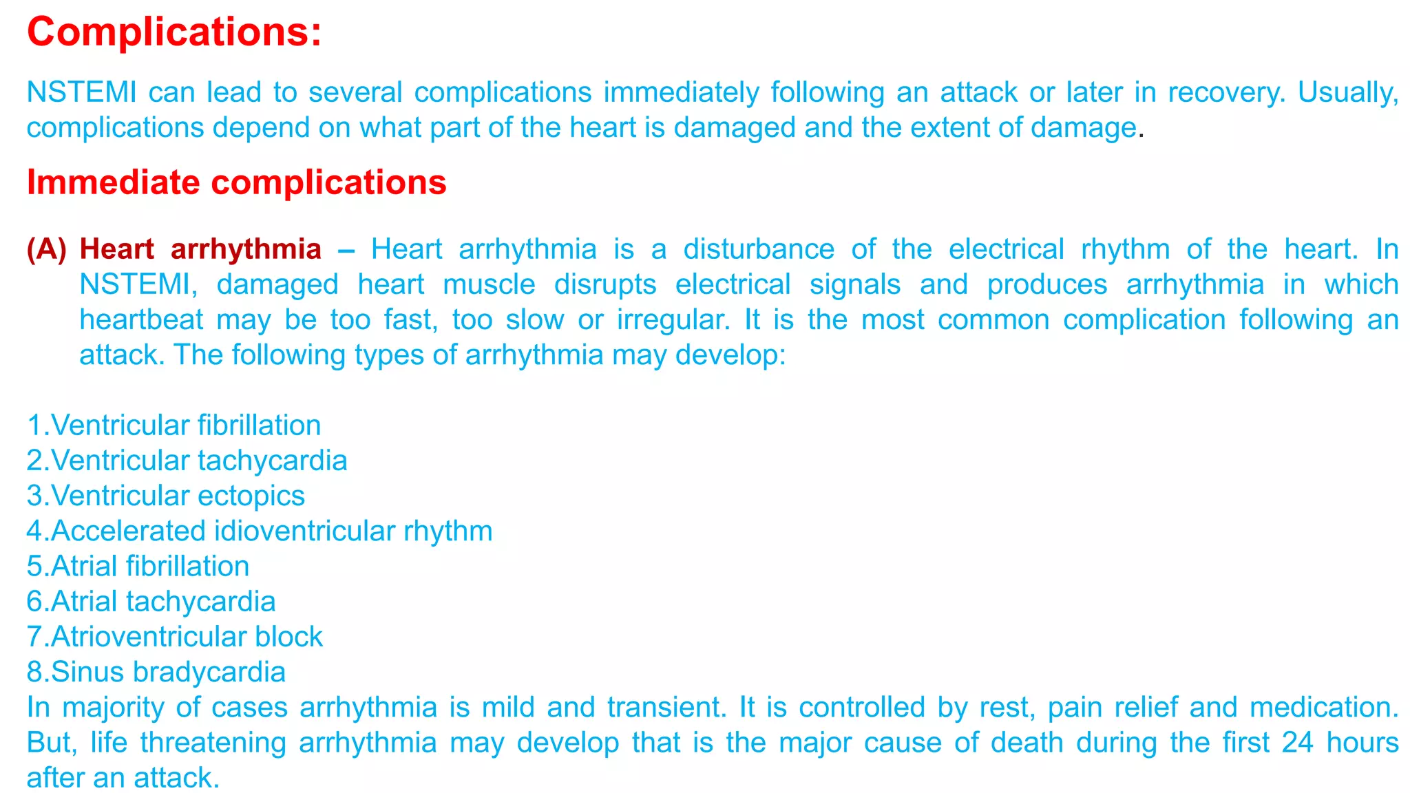 Acute MI - NSTEMI | PPTX