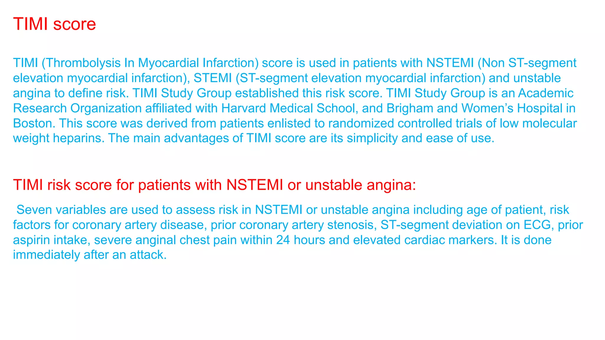 Acute MI - NSTEMI | PPTX