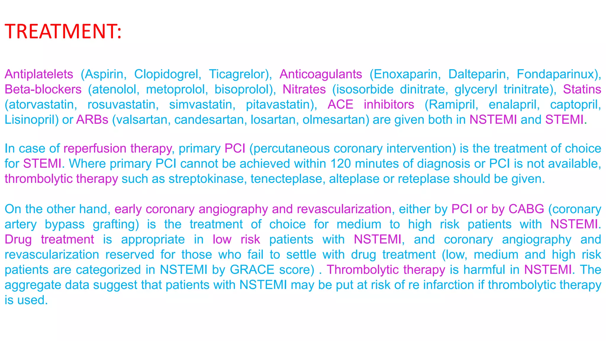 Acute MI - NSTEMI | PPTX