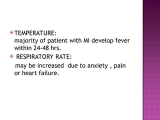 ACUTE_MI.ppt MYOCARDIAL INFARCTION PPT I | PPT
