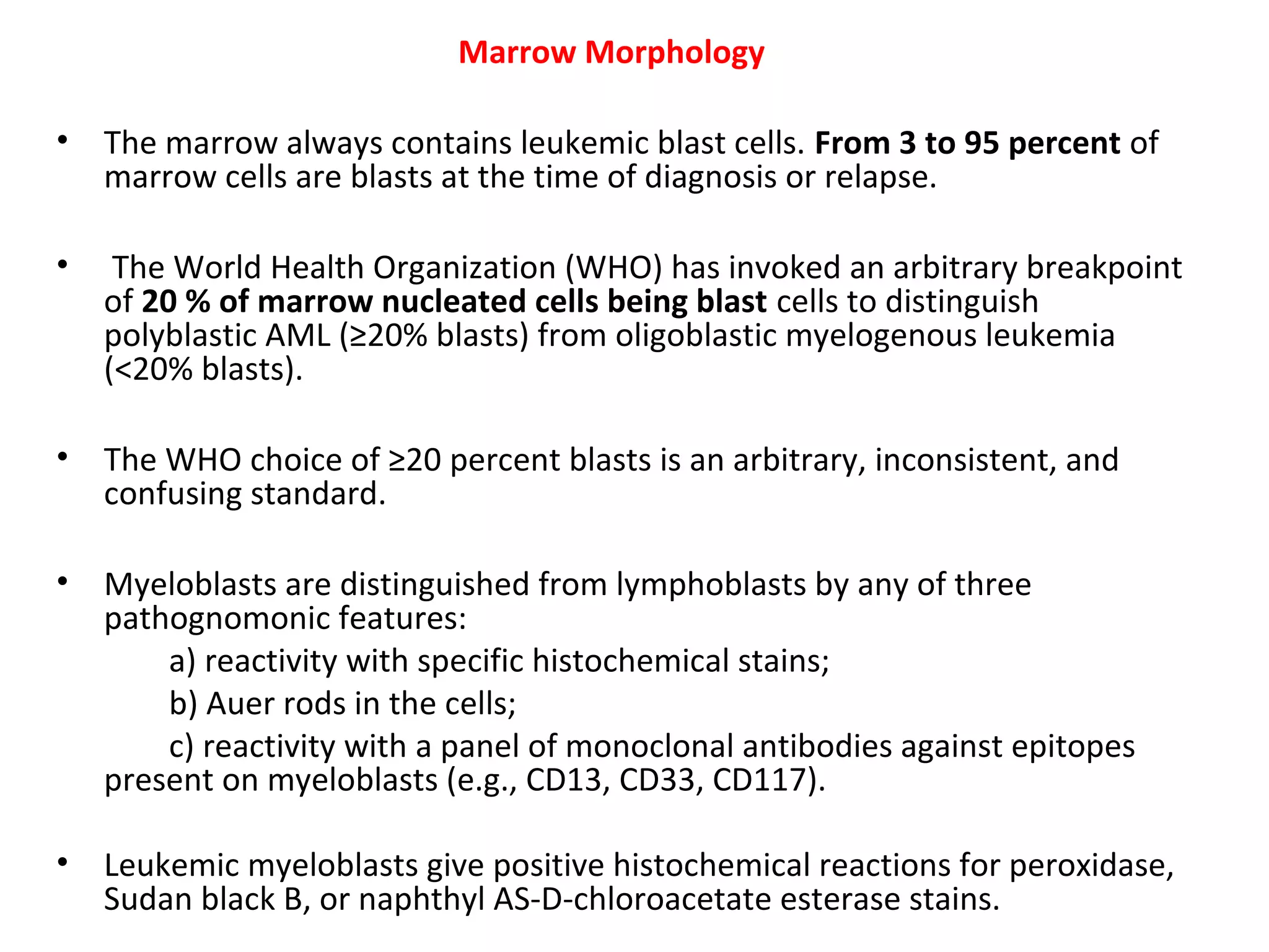 Acute Myelogenous Leukaemia | PPT