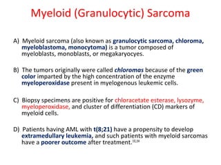 Acute Myelogenous Leukaemia | PPT