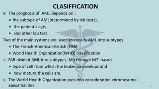 Acute myeloid leukaemia | PPTX