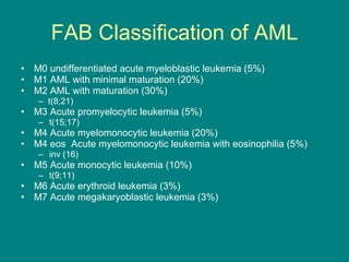 Acute Myeloid Leukemia | PPT