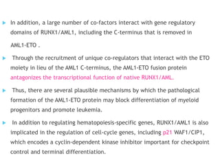 Acute myeloid leukemia | PPTX