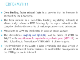 Acute myeloid leukemia | PPTX