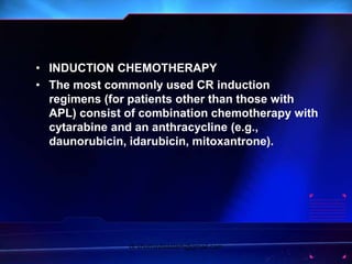 Acute myeloid leukemia | PPTX