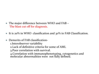 Acute myeloid leukemia | PDF