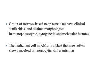Acute myeloid leukemia | PDF