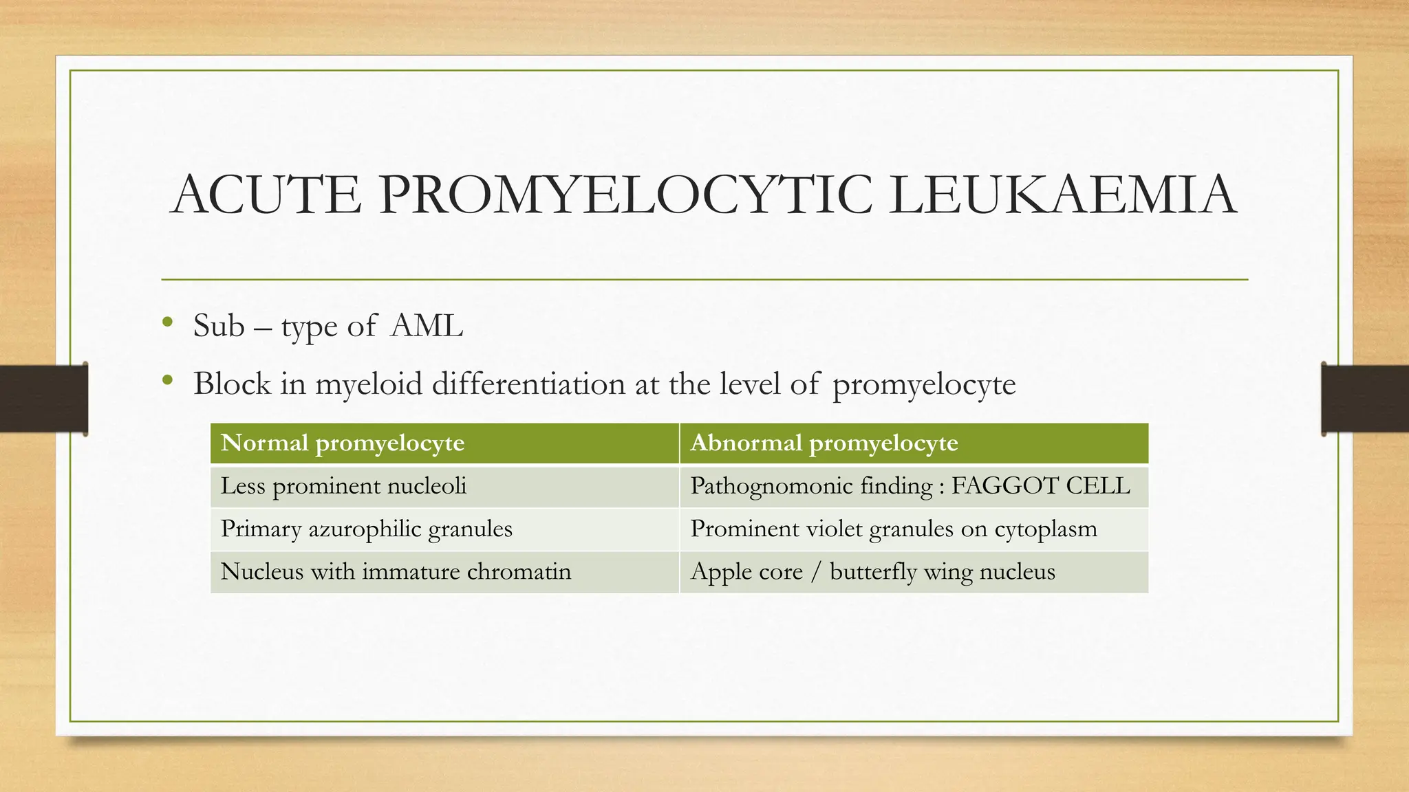 ACUTE MYELOID LEUKEMIA PPT .presentstion | PPTX
