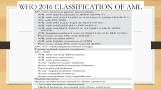 ACUTE MYELOID LEUKEMIA PPT .presentstion | PPTX