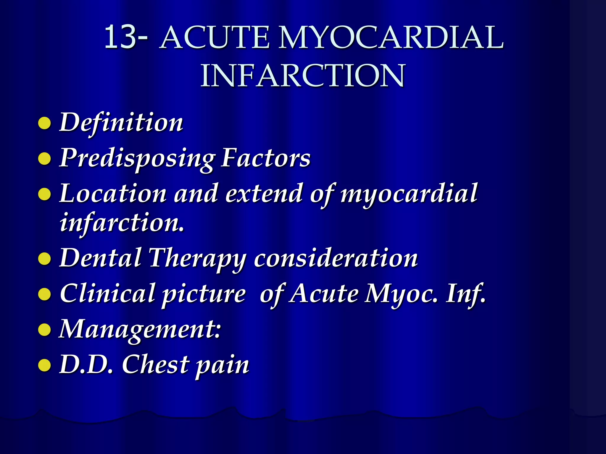 Acute myocardial infarction | PDF