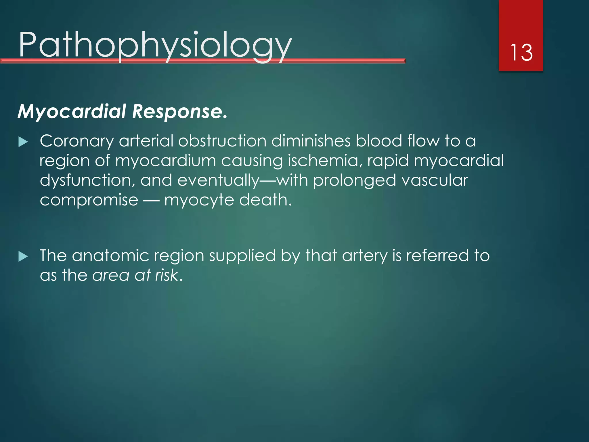 Acute Myocardial Infarction | PPTX