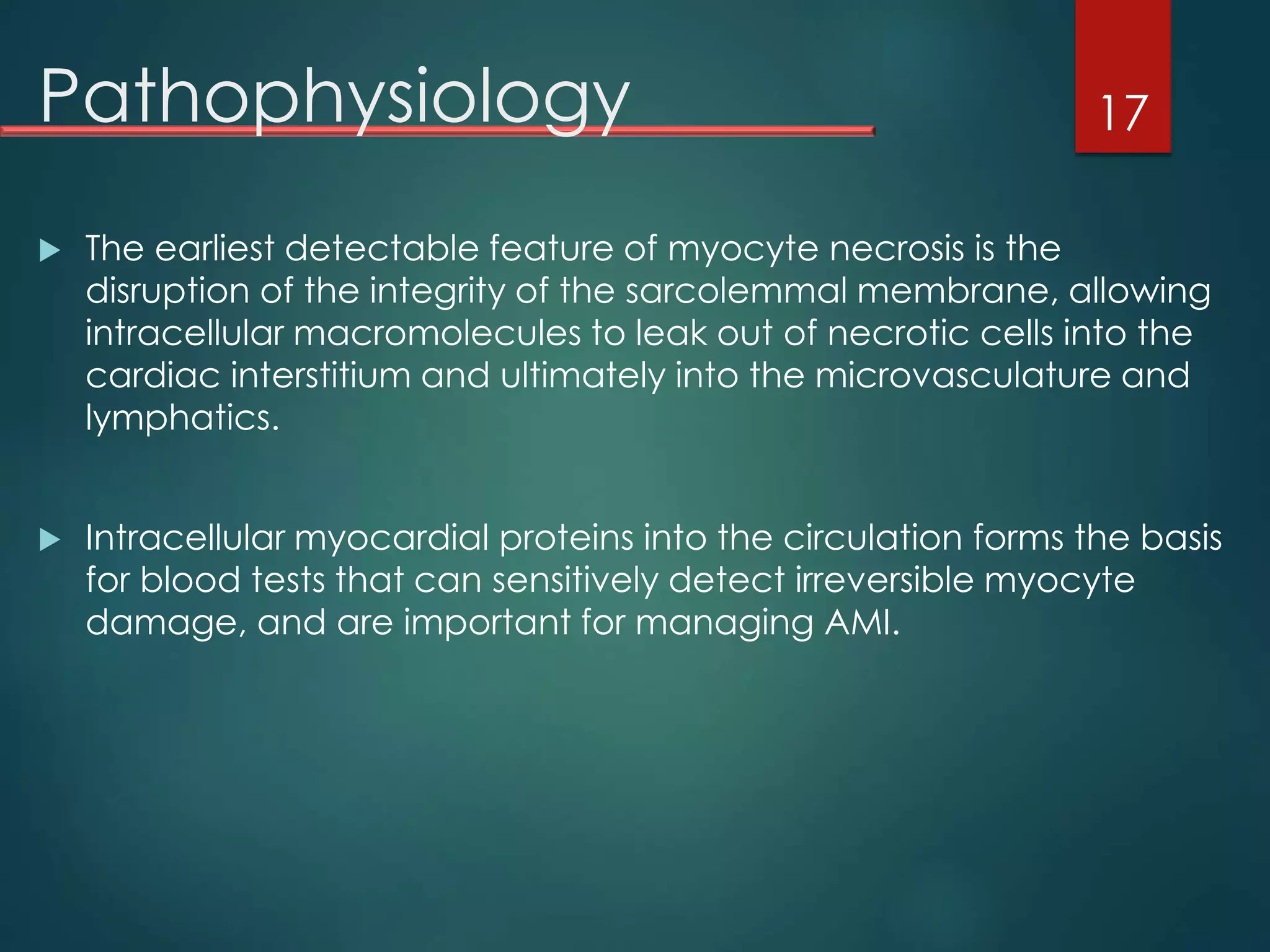 Acute Myocardial Infarction | PPTX