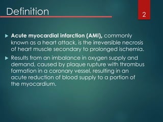 Acute Myocardial Infarction | PPTX