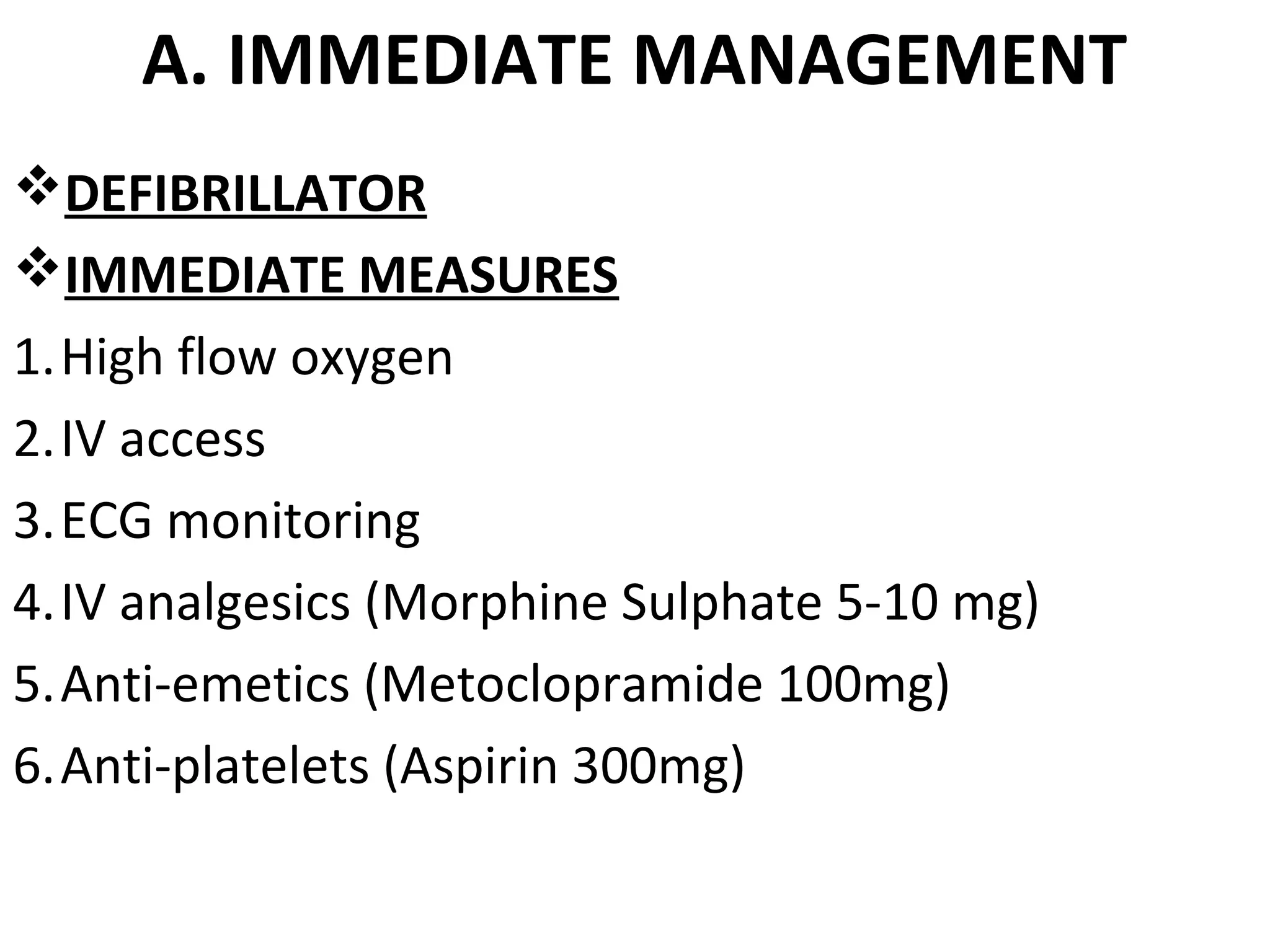 Acute myocardial infarction | PPT