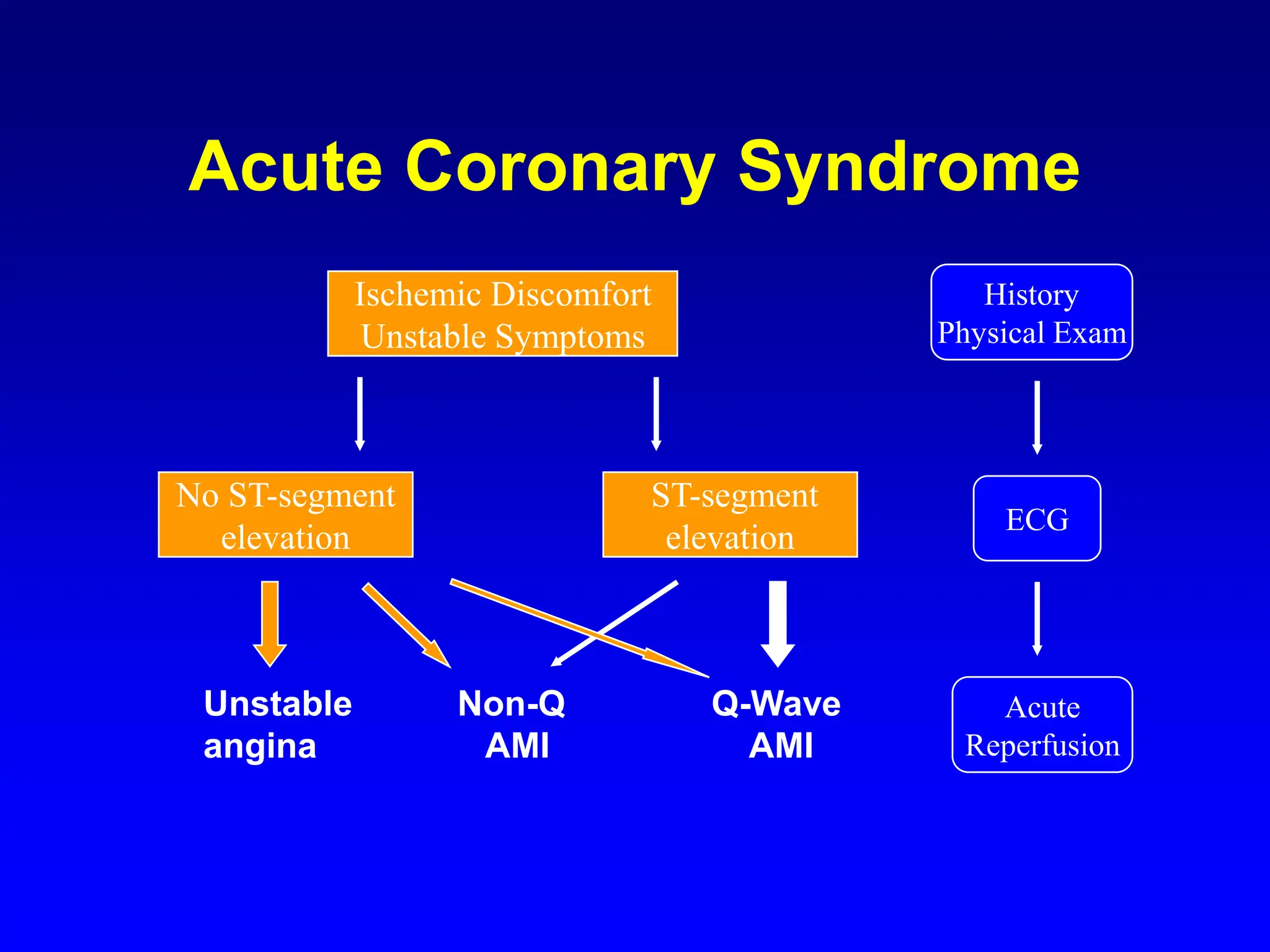Acute coronary syndrome. Diagnosis, treatment and prophylaxis of ...