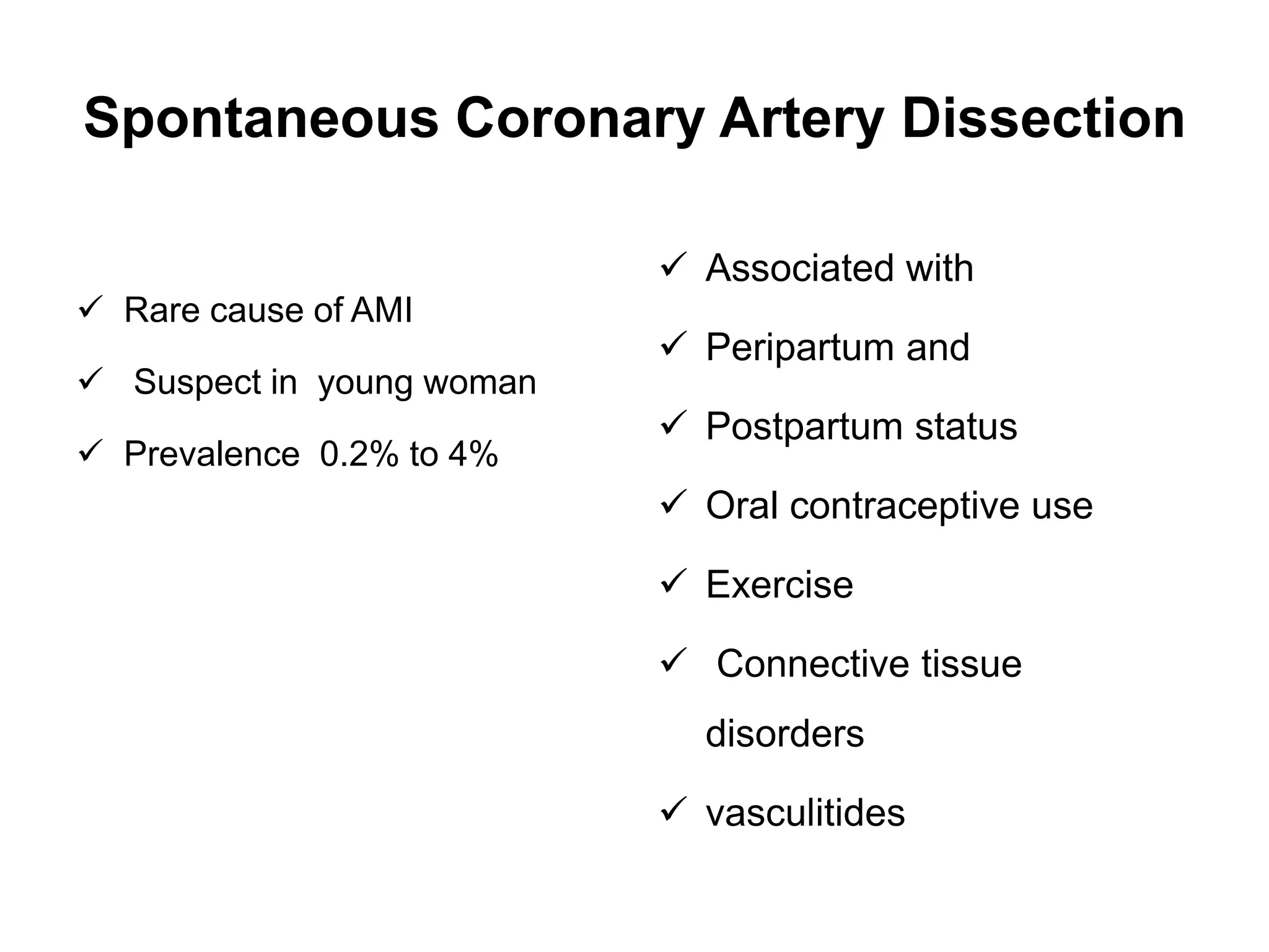 Acute myocardial infarction in women | PPT