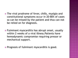 Acute Myocarditis:Diagnosis and Management | PPTX