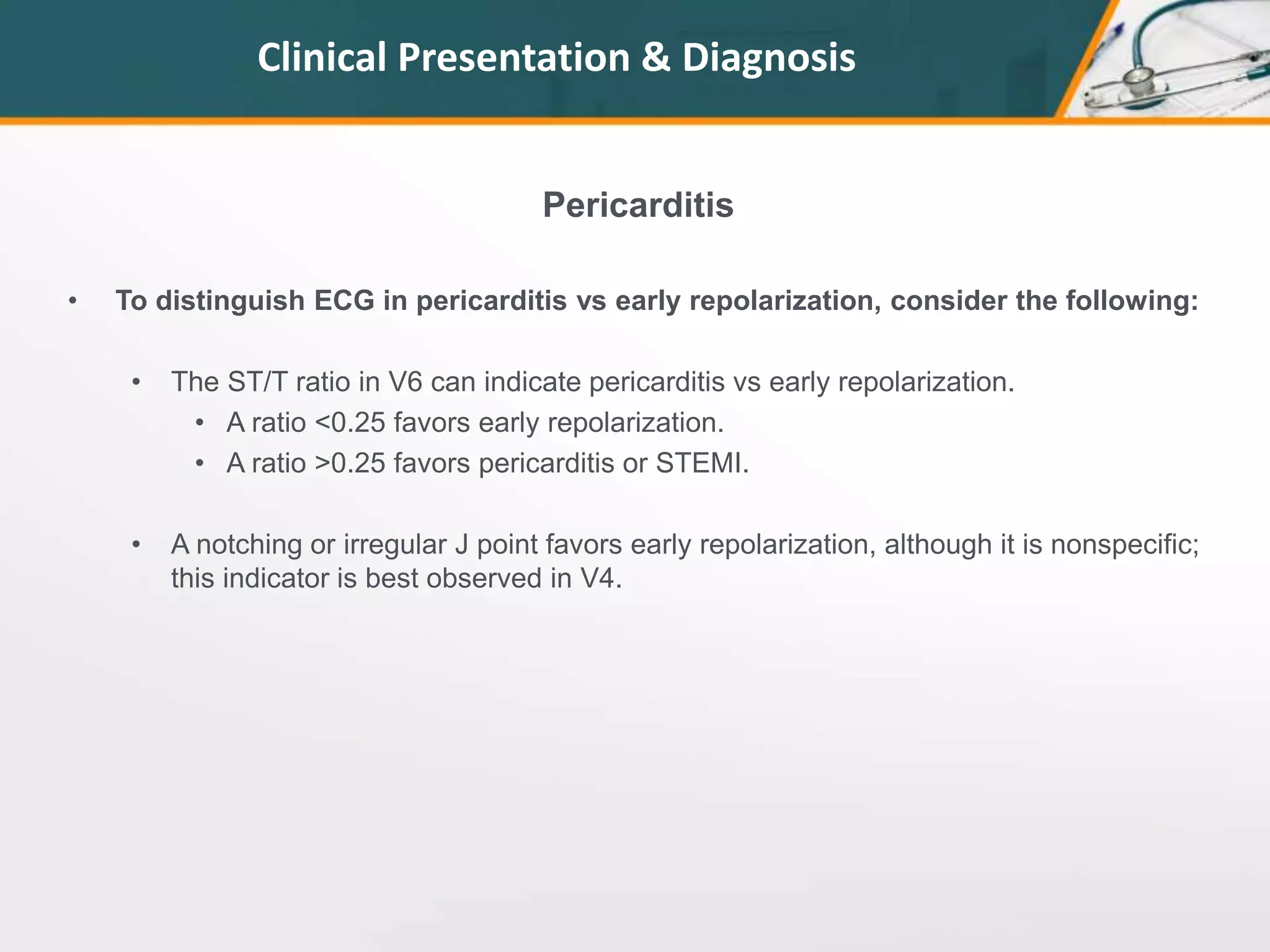 Acute Myopericardial Syndromes | PPTX