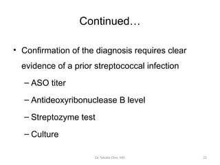 Acute nephritic syndrome a disease of pediatric | PPTX